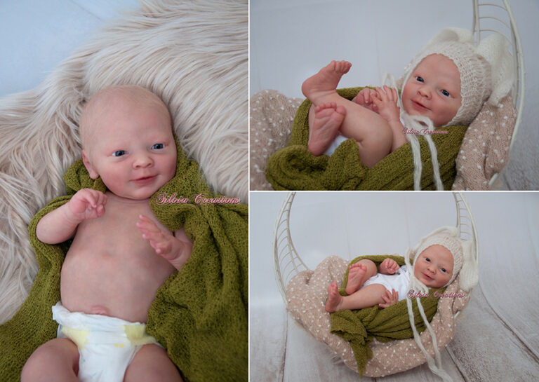 Joseph awake (3D- Real Born) - Bebes Reborn