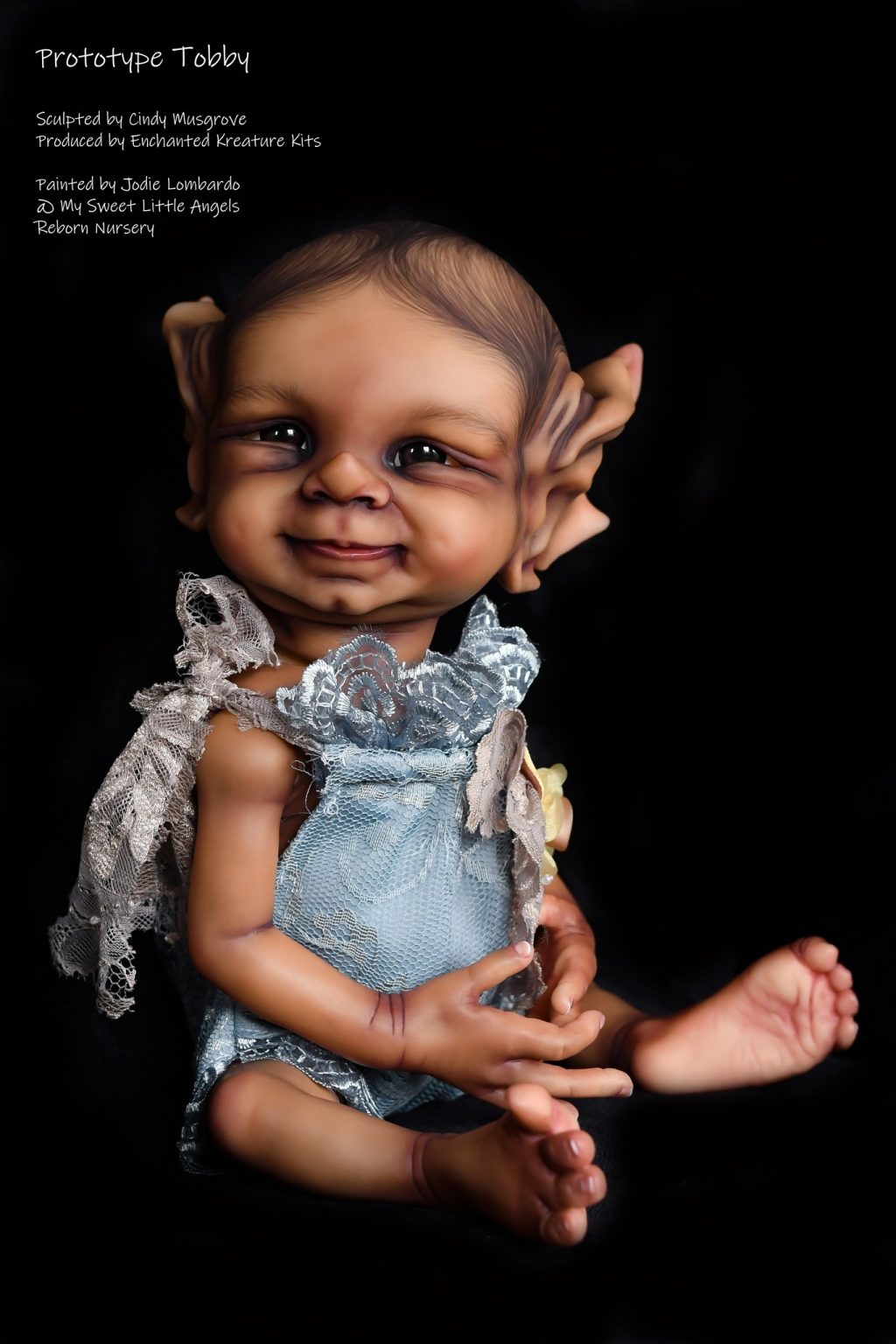 Manor Elf Toby + cuerpo (Cindy Musgrove) - Bebes Reborn